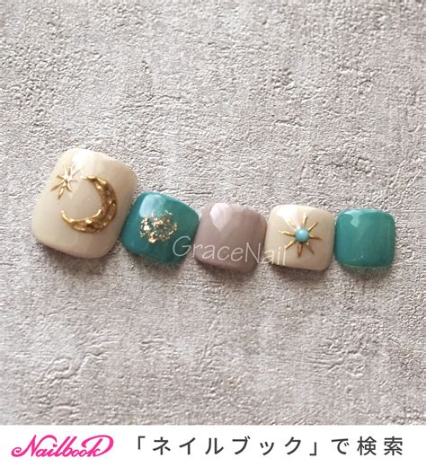 オールシーズンリゾートライブ女子会フット Gracenailのネイルデザイン No9016553 ｜ネイルブック