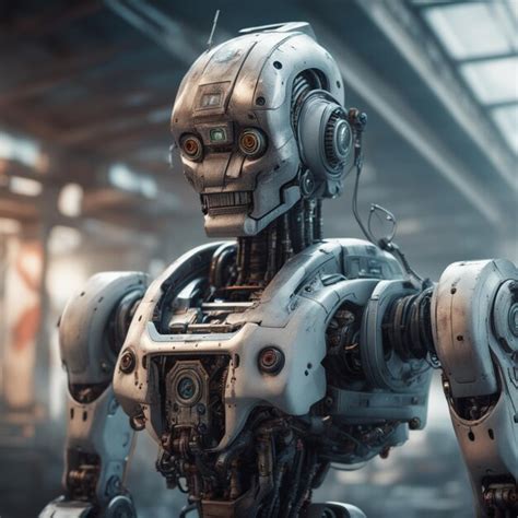 Premium Photo Ai Generated Content Robot Warriors On The Frontline