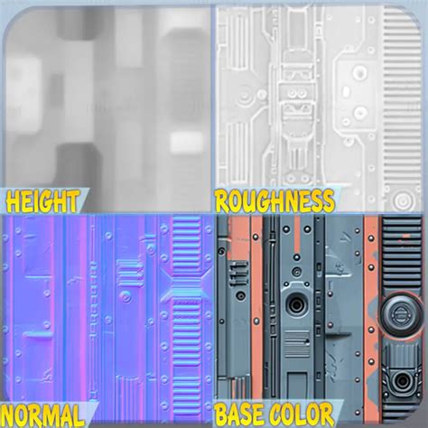 Sci Fi Seamless Texture