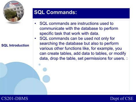 Dbms Relational Data Model And Sql Queries Pptx Databases Computer Software And Applications