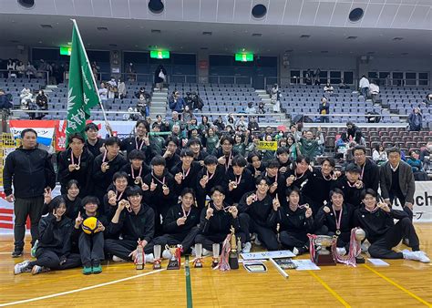 全日本インカレが閉幕 男子は専修大学、女子は筑波大学が優勝｜トピックス｜ 公益財団法人日本バレーボール協会
