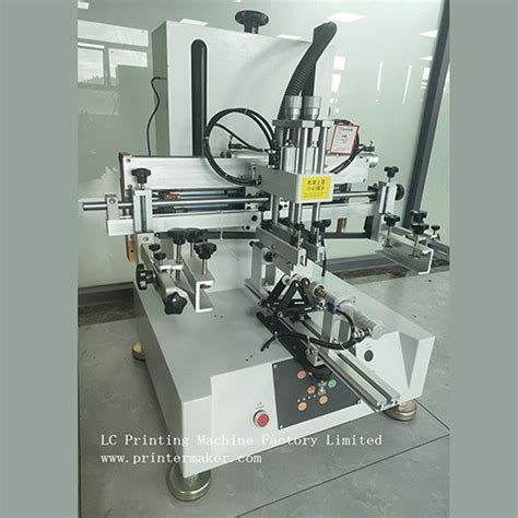 원통형 제품을 위한 새로운 데스크탑 스크린 인쇄기