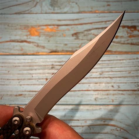 Репліка Продам ніж метелик балісонг Hom Basilisk R Carbon Baliplus