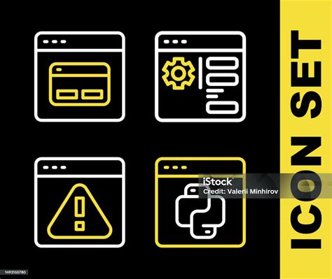 Set Line Browser Setting Python Programming Language With Exclamation