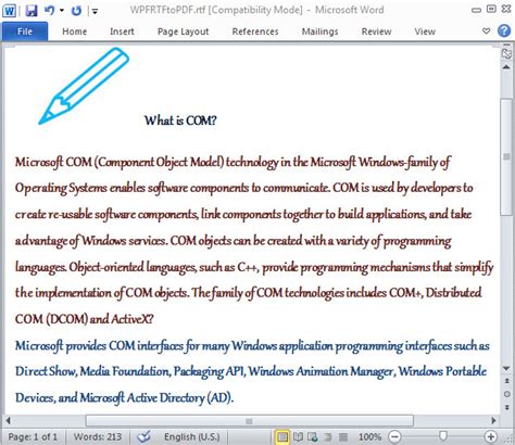Clearly Convert Rtf To Pdf In Wpf
