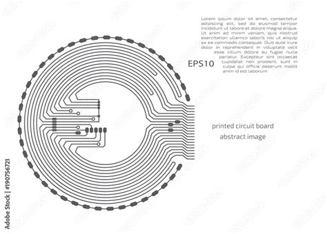 Circuit Board Background Vector Electronic Background Stock Vector Adobe Stock