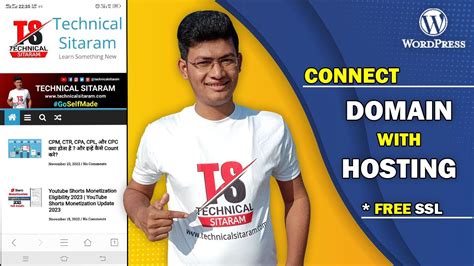 How To Connect Domain Name With Hosting How To Install Wordpress In Cpanel Youtube