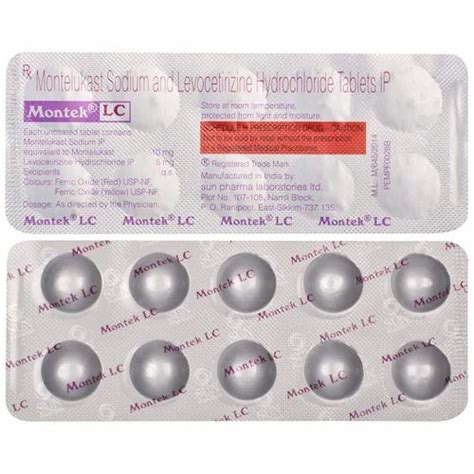 Montek Lc Strip Of 10 Tablets At ₹ 32 Strip Calcitriol Calcium Carbonate And Zinc Softgel