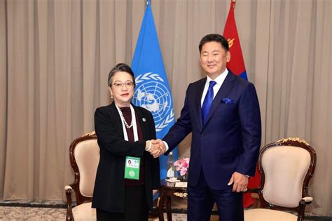 У Хүрэлсүх НҮБ ын Ерөнхий нарийн бичгийн даргын орлогч Армида