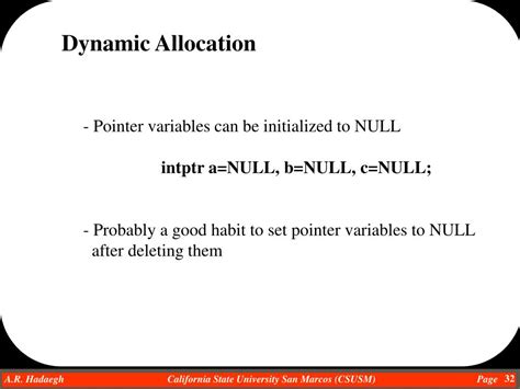 Ppt Pointer Dynamic Allocation Powerpoint Presentation Free Download Id6255650