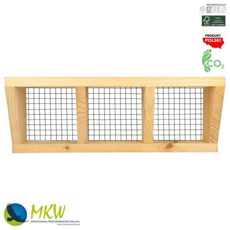 House Martin Nesting Shelf High Quality Made In Poland Mkw Pracownia