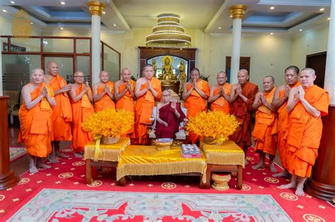 សម្តេច អំ លីមហេង និមន្តដឹកនាំសម្តេចព្រះសង្ឃនាយករង ទាំងបីព្រះអង្គ