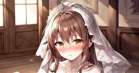 ウェディングドレス ウェディングドレスを纏った男の娘 5 Ai Creator Sのイラスト Pixiv