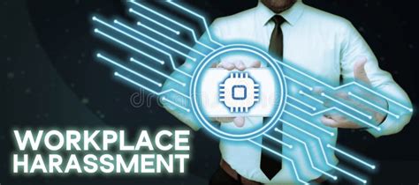 Text Caption Presenting Workplace Harassment Business Overview