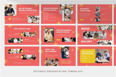 Finance Banking Powerpoint Template Oleh Digitcase Di Poweredtemplate