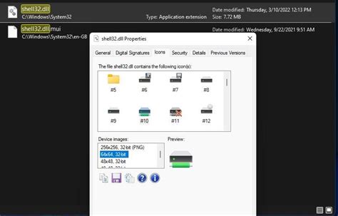 how to extract icons from application exe and system dll files in
