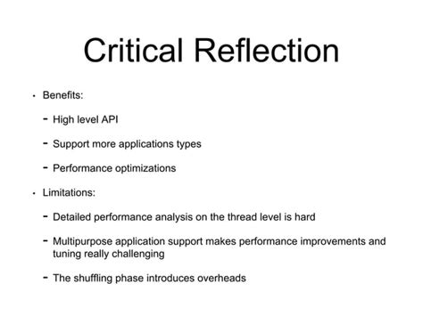 Distributed Processing Frameworks Ppt