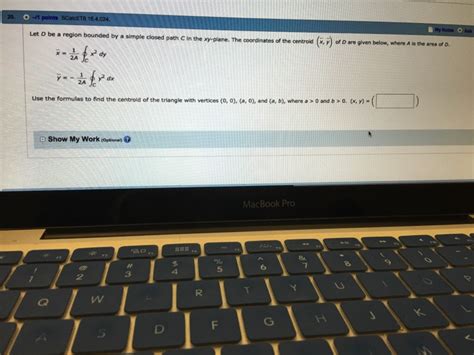 Solved Let D Be A Region Bounded By A Simple Closed Path C