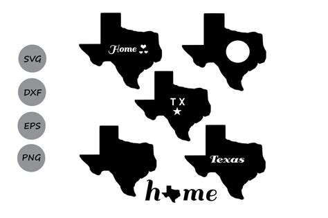 Texas SVG Texas Svg Monogram State Svg Texas Silhouette By