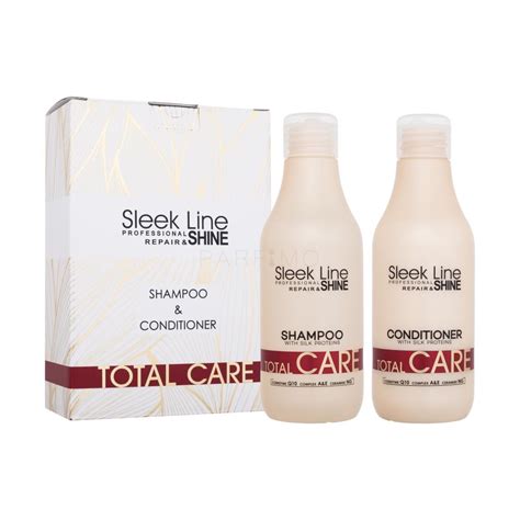 Stapiz Sleek Line Total Care Shampoo Conditioner Shampoo Donna