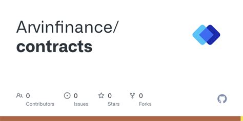 Github Arvinfinance Contracts