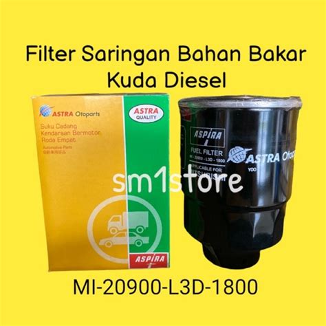 Jual Filter Saringan Solar Mitsubishi Kuda Colt Diesel L300 L200 Strada