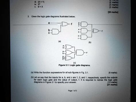 Solved Kyi X Bx 2 Marks 3 Marks Marks 620 Marks Given The