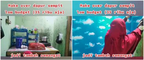 Trik Makeover Dapur Kusam Jadi Estetik Cuma Modal Rp 35 Ribu Bukti