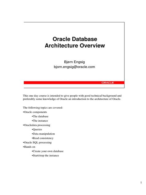 Pdf Oracle Architecture 12handout Dokumentips