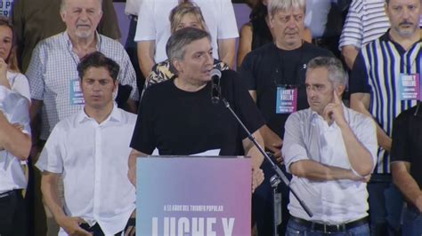 Bajar al territorio el desacuerdo entre Axel Kicillof y Máximo Kirchner Corta