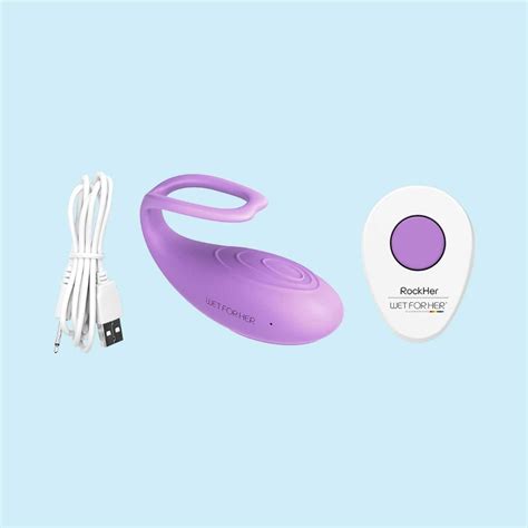 Duo Vibrator Rockher™ Scissoring Sex Toy Wet For Her