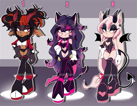 Closed Sonic Adoptables By Phabershlev On Deviantart