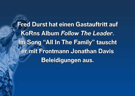 Fred Durst 11 Fakten über Den Limp Bizkit Frontmann