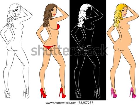 Sexy Pregnant Woman Stripping Over 1 Royalty Free Licensable Stock Illustrations Drawings
