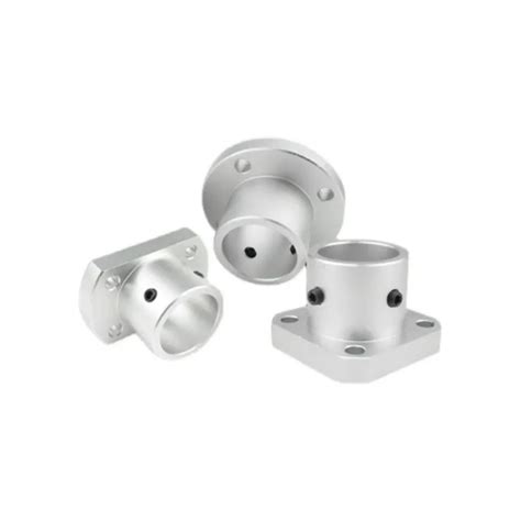 1PCS Lange H Lse Runde Flansch Montieren Typ Welle Unterst Tzt Linear