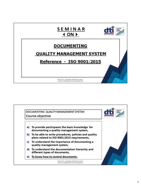Qms Documentation Training Material Pdf