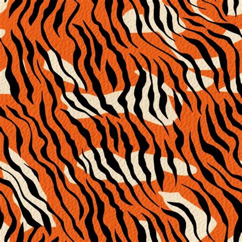 Premium Ai Image Zebra Print Fabric In Orange And Black On A White