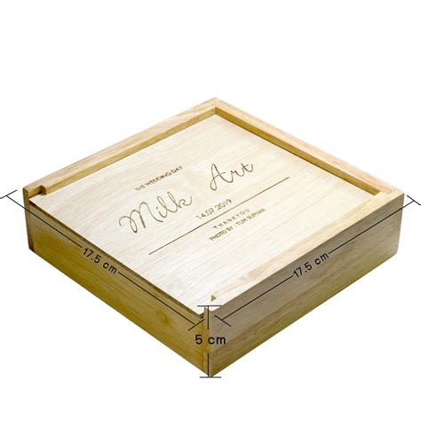 Customized Logo QBox Mimosa Only Box FlashDriveDD