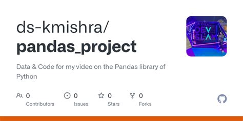 Github Ds Kmishrapandasproject Data And Code For My Video On The