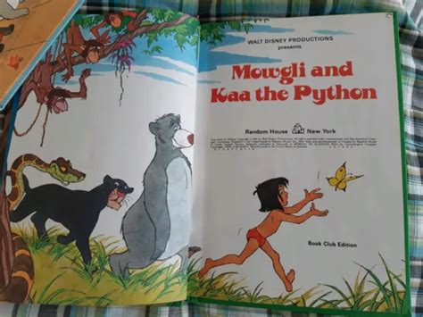 Walt Disneys Mowgli And Kaa The Python Wonderful World Of Reading