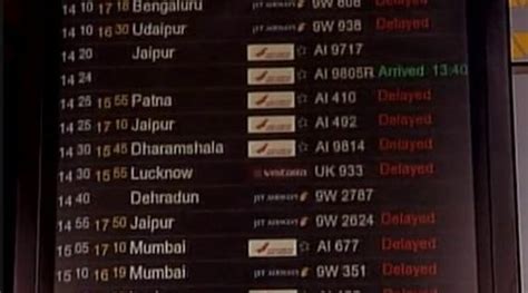 More Than 140 Flights Delayed 7 Cancelled Over Inclement Weather At