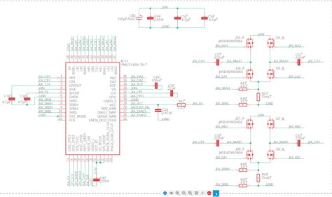 Schematics Tmc5160 Stepper Drivers Dont Enable The Motor Open Load Bits Set Driver Error