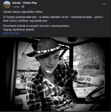 Nie żyje Staszek Rzepka Bohater programu Górale odszedł