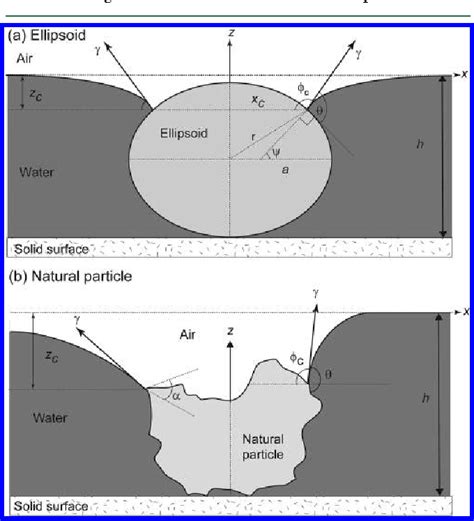 Figure 1 From Capillary Forces Between Sediment Particles And An Air Water Interface Semantic