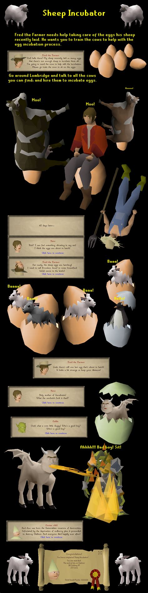 Sheep Incubator New Quest R Scape