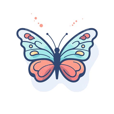 나비 로고 디자인 벡터 마리포사 직계 아이콘 평면 아이콘 Png 일러스트 및 벡터 에 대한 무료 다운로드 Pngtree