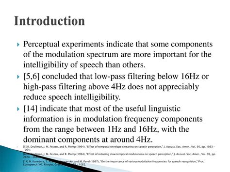 Ppt On Properties Of Modulation Spectrum For Robust Automatic Speech Recognition Powerpoint