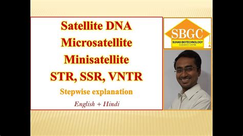 Satellite Dna Microsatellite Short Tandem Repeats I E Str Ssr Minisatellite Vntr Youtube