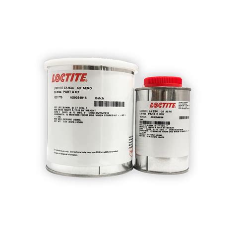 Henkel Loctite Ea 934na Aero Gray High Temperature Epoxy Adhesive