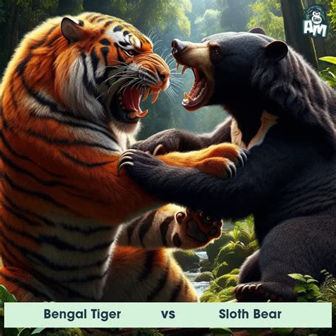Sloth Bear Predator Prey Interactions Fights And Aggressive